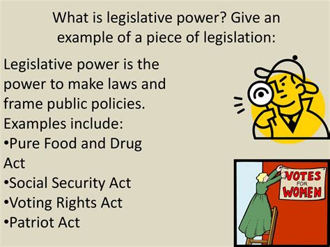Legislative Power Definition