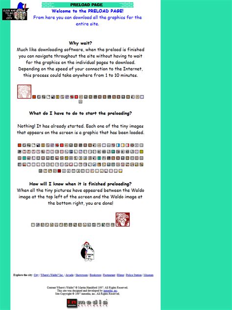 Wheres Waldo In 1997 Web Design Museum