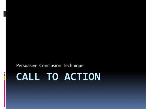 Ppt Call To Action Powerpoint Presentation Free Download Id 2692300