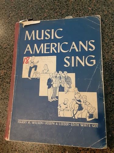 Music Americans Sing Harry Wilson 1948 Illustrated Sheet Music Lyrics