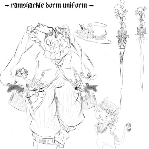 Meet Yui Dorm Uniform Oc Rtwistedwonderland