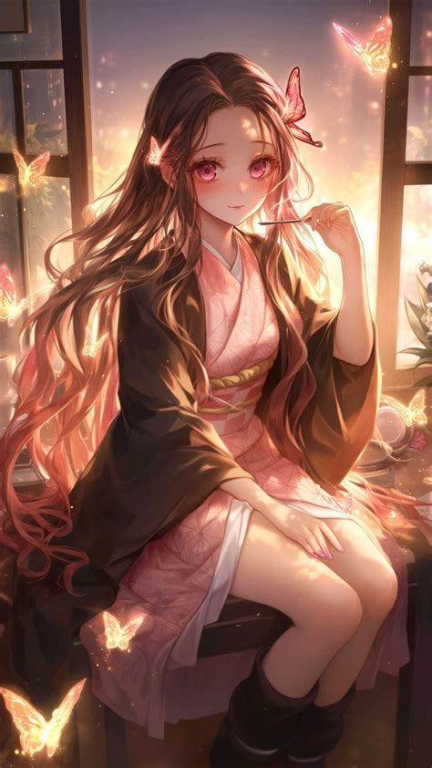 Nezuko Kamado In 2025 Recent Anime Cute Anime Cat Anime Drawing Books