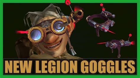 Green Tinted Goggles Classic Wow At Ellen Franklin Blog