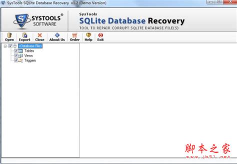 数据库数据恢复软件下载 Systools Sqlite Database Recovery数据库恢复软件 V12 官方安装版附教程 下载 脚本之家