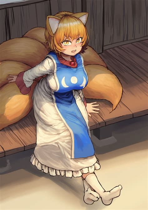 Yakumo Ran Yakumo Ran Ран Якумо Touhou Project chanta ayatakaoisii Touhou