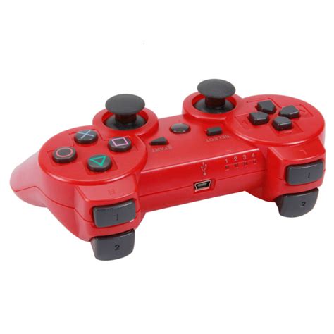 Red Ps3 Controller