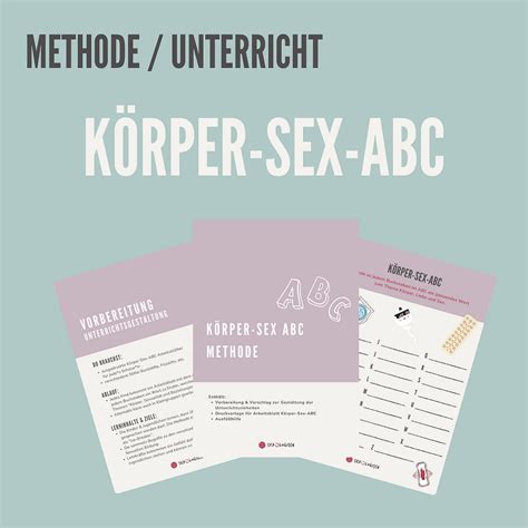 Körper Sex Abc Sexologisch