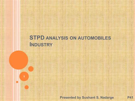 Honda Stpd Analysis Ppt
