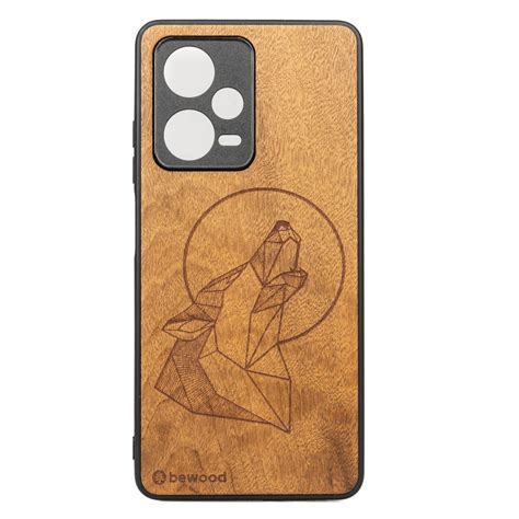Redmi Note 12 Pro Plus 5g Wolf Imbuia Bewood Wood Case