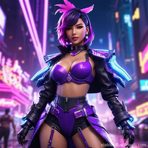 Layla Mobile Legends Chicken Outfit Stable Diffusion Online