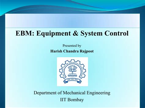 Pdf Ebm Equipment And System Control Ebm Equipment And System Control