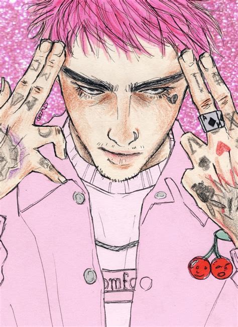 Graffiti Fanart Of Lil Peep