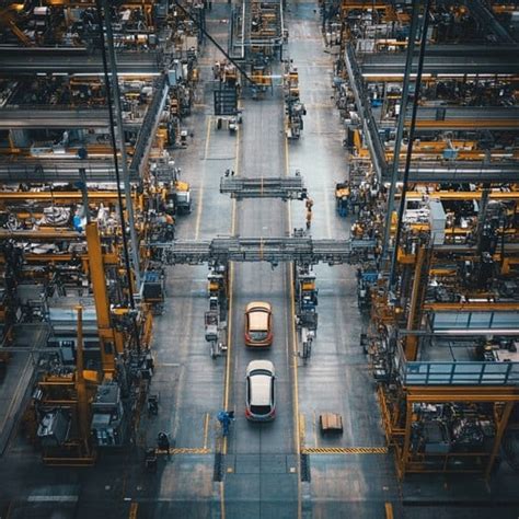 Free Automotive Assembly Line Image Factory Industry Cars