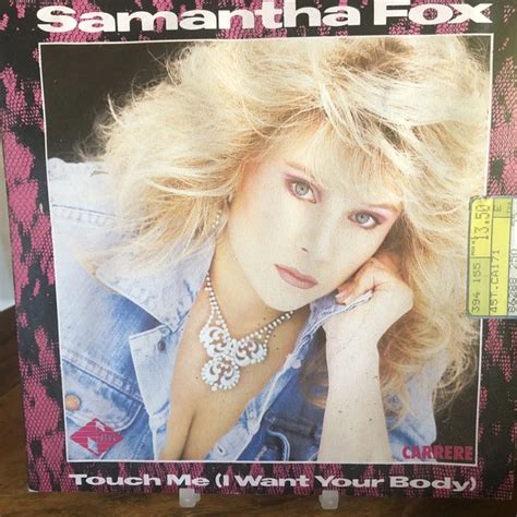 Samantha Fox Touch Me I Want Your Body 45t Eur 200 Picclick Fr