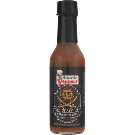 Volcanic Peppers Sauce Aleppo Pepper Zesty 5 Fl Oz Delivery Or