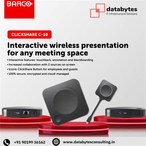 Unlocking Seamless Collaboration A Dive Into Clickshare C 10 By