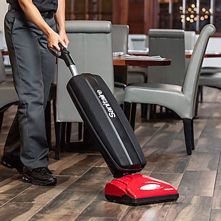 Sanitaire Quickboost Cordless Commercial Upright Vacuum Black Office