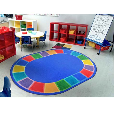 Color Tones Classroom Rug Beckers School Supplies