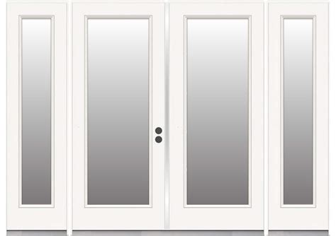 French Doors With Sidelights That Open Builders Villa