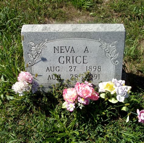 Neva Arline Taylor Grice 1898 1991 Find A Grave Memorial