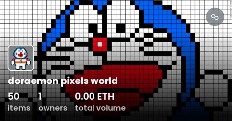 Doraemon Pixels World Collection Opensea