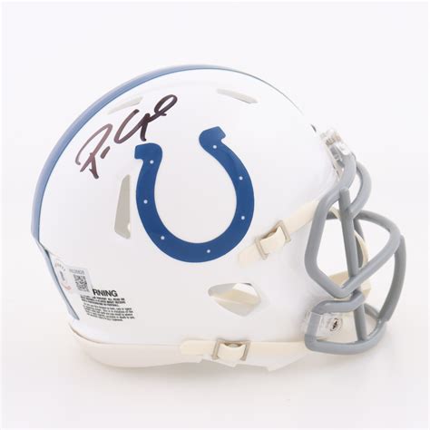 Parris Campbell Signed Colts Speed Mini Helmet Beckett Pristine Auction