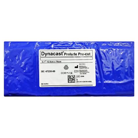 White Long Stretch Compression Dynacast Precut Prelude Size 125 Cm X