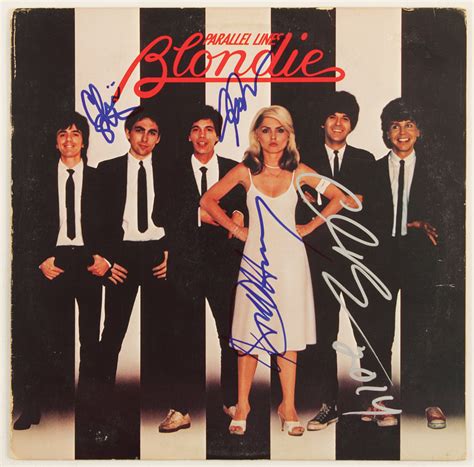 Lot Detail Blondie Signed Parallel Lines Album
