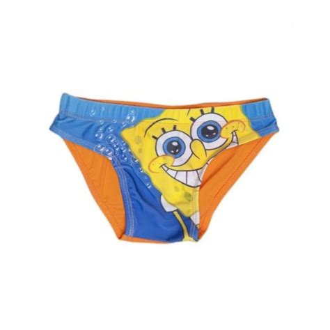 Disney Spongebob Swimsuit 오렌지 Dressinn 수영복