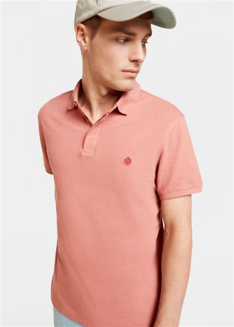 Slim Fit Polo With Hidden Placket Sm Garments