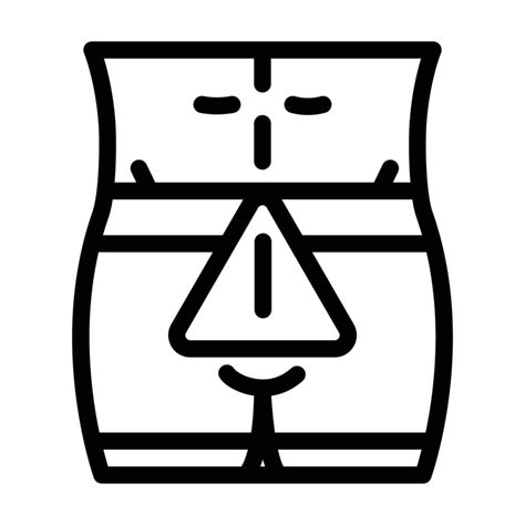 Sexually Transmitted Disease Line Icon Vector Illustration 17291060