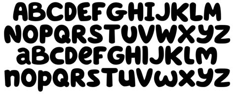Blue Custard Font By Rockcake Fontriver