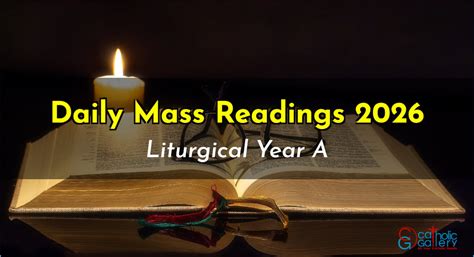 Daily Mass Readings 2026 Catholic Gallery