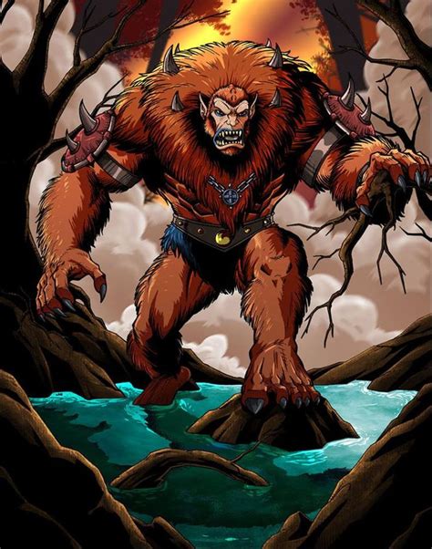 Masters Of The Universe • Beastman Art By Machsabre David W Reynolds