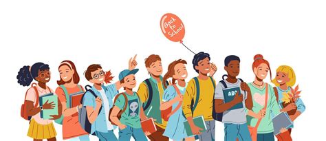 School Queue Vector Art Icons And Graphics For Free Download