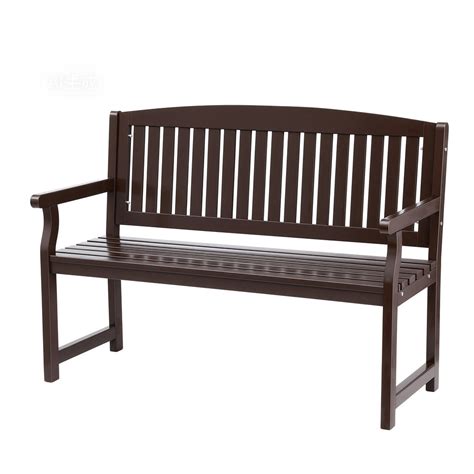 Gardeon Outdoor Garden Bench Wooden 2 Seater Lounge Chair Patio Furnit