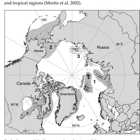 Approximate Present Distribution Of Walrus Subspecies Atlantic Walrus