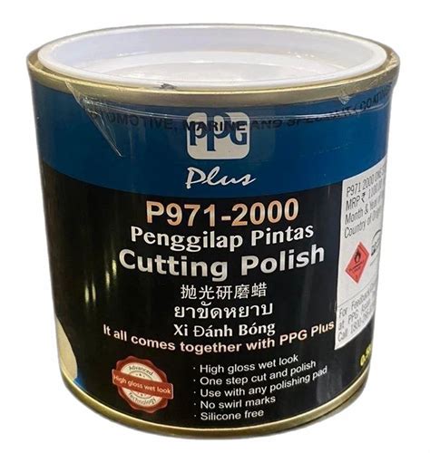 Polishing Gel Ppg Plus P971 2000 Cutting Polish For Car Packaging Size 500 G At Rs 850 In