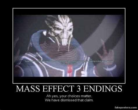 Image 267374 Mass Effect 3 Endings Reception Know Your Meme