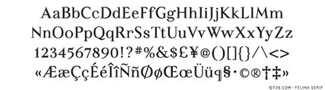 T 26 Digital Type Foundry Fonts Felina Serif