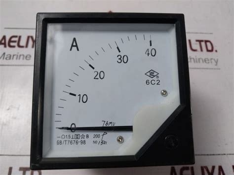 Vaw 6c2 Ampere Meter Aeliya Marine
