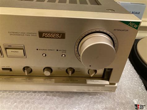 Sony Ta F555esj Top Model Mos Fet Amplifier Photo 5636612 Us Audio Mart