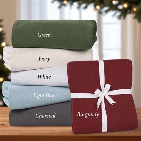 Nobel Lightweight Cotton Bed Size Blanket Or Throw
