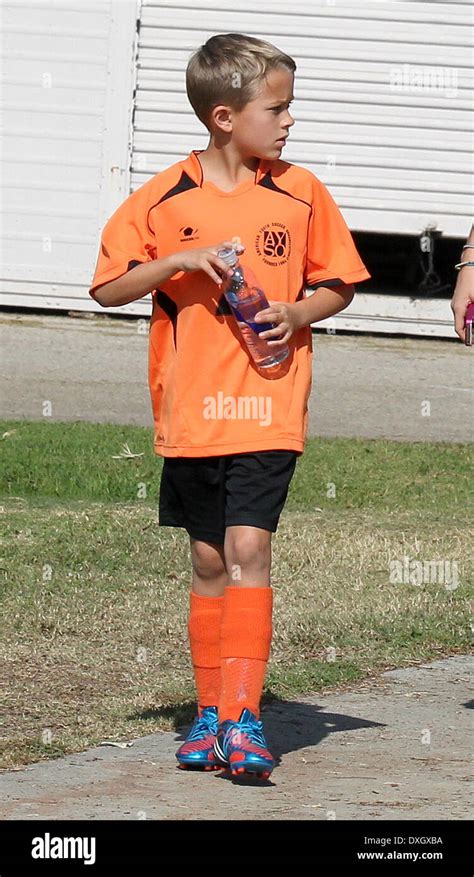 Deacon Phillippe At A Park In Brentwood For His Soccer Game Los Angeles