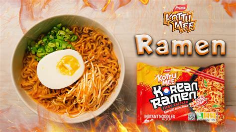 Prima Kottu Me Korean Ramen 4k Video Chop Knife Youtube