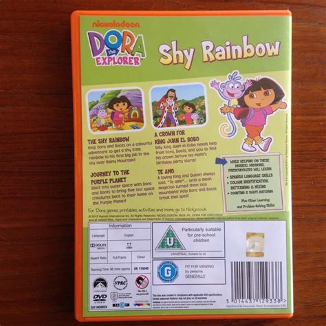 Dora The Explorer Shy Rainbow Dvd 2010 £4 99 Picclick Uk