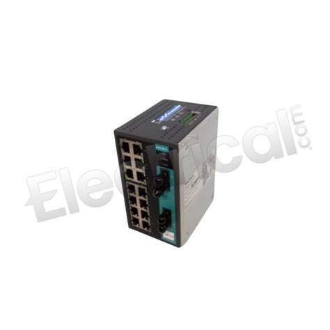 The Moxa Group EDS MM ST Telecom Switcher Telecommunication