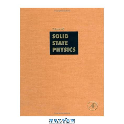 دانلود کتاب Solid State Physics Vol 60 Advances In Research And Applications بلیان