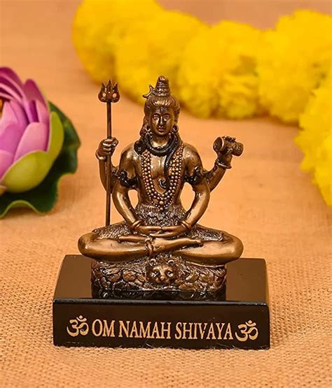 Soni Craft Shivji Murti Handmade Bronze Shiv Ji Statue For Puja