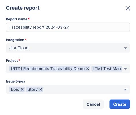 Requirements Traceability Report Qase Docs